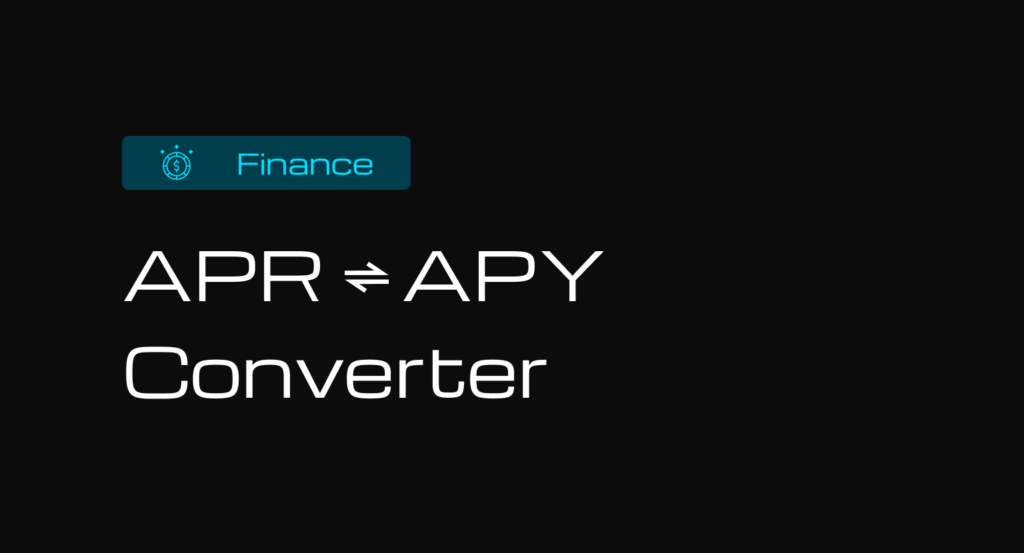 Free loan APR calculator with Total Payment Breakdown Chart