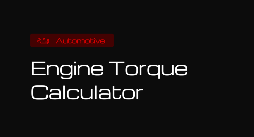 Engine Horsepower Calculator: 3 Methods to Calculate Your Engine's ...