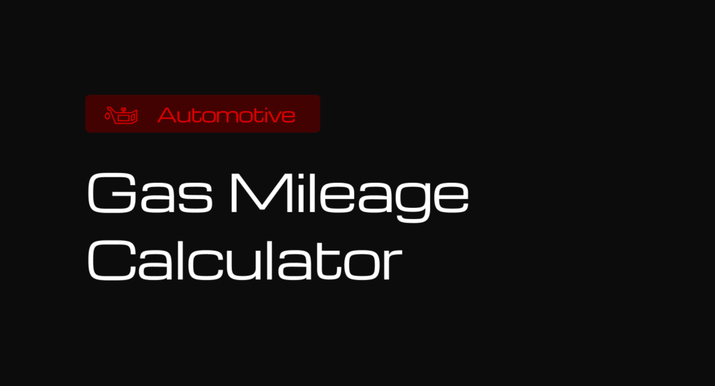 Fuel Savings Calculator – Compare & Estimate Your Gas Mileage Savings