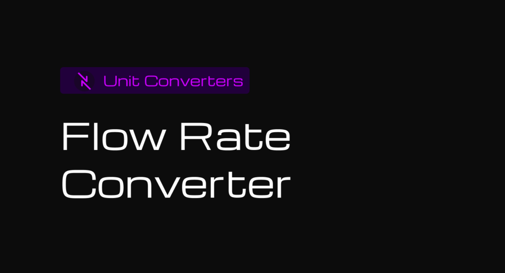 Flow Rate Converter: Easily Convert Between Volumetric & Mass Flow Units