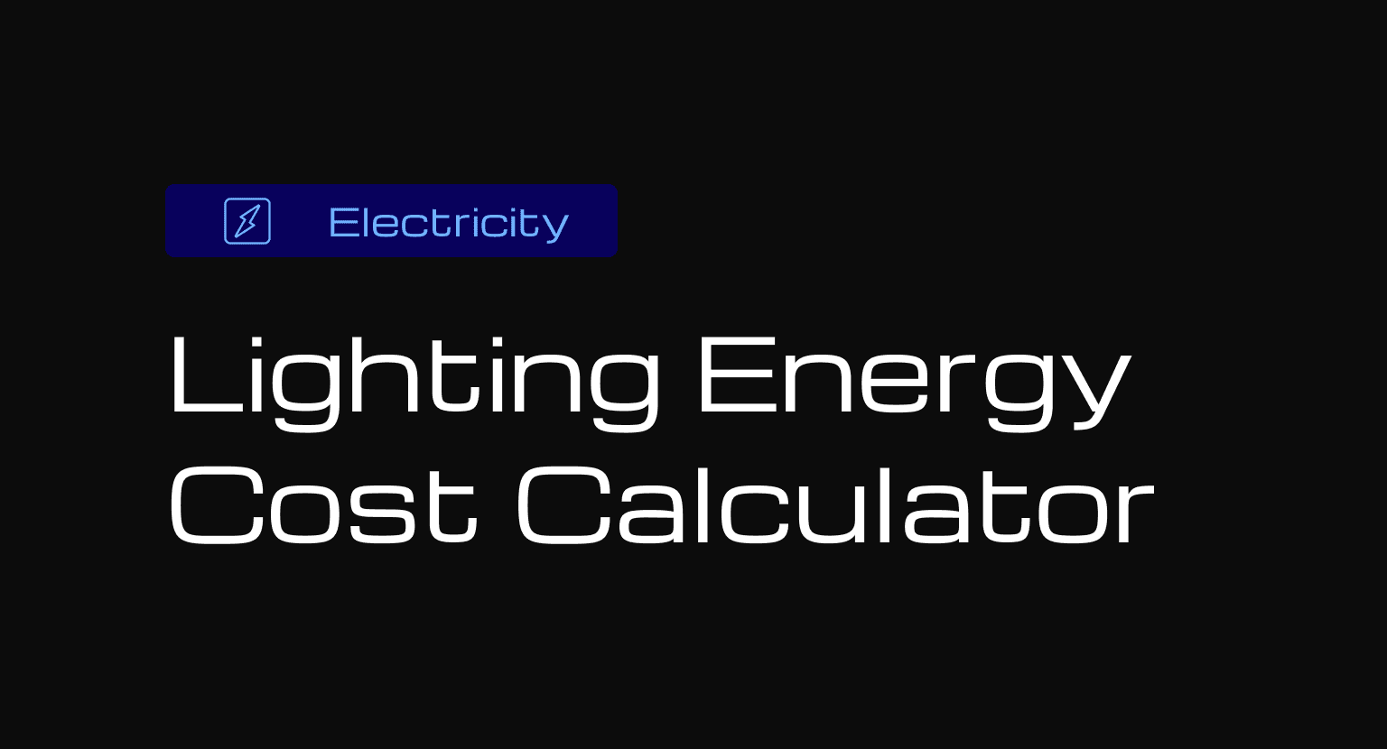 Free Electricity Cost Calculator 2025 : Estimate Appliance Energy Cost